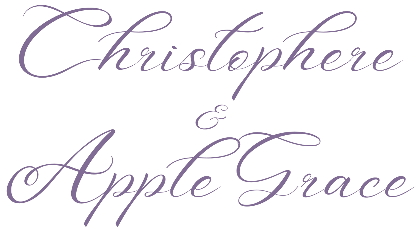 Christophere & Apple Grace - Invitation