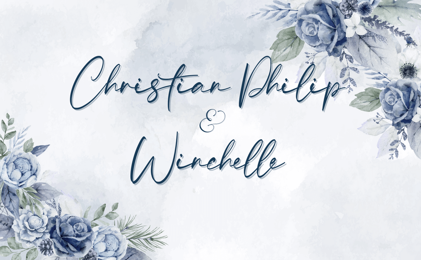 Christian Philip and Winchelle - Invitation